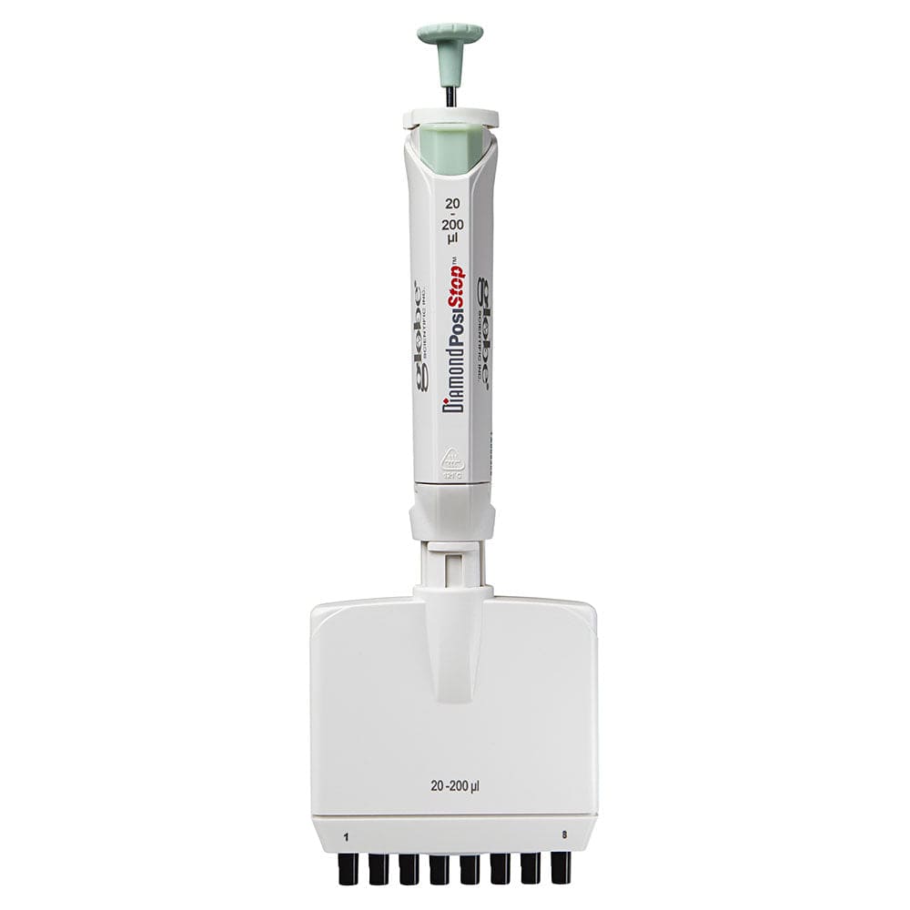 Pipette, Diamond PosiStop, Fully Autoclavable, 8-Channel, Adjustable v ...