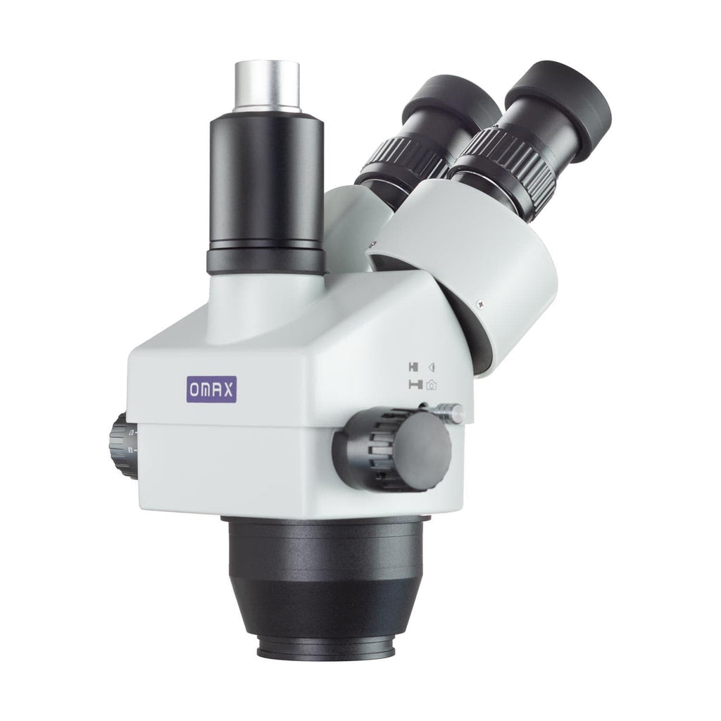 7X-45X Trinocular Zoom Stereo Microscope Head – Omax