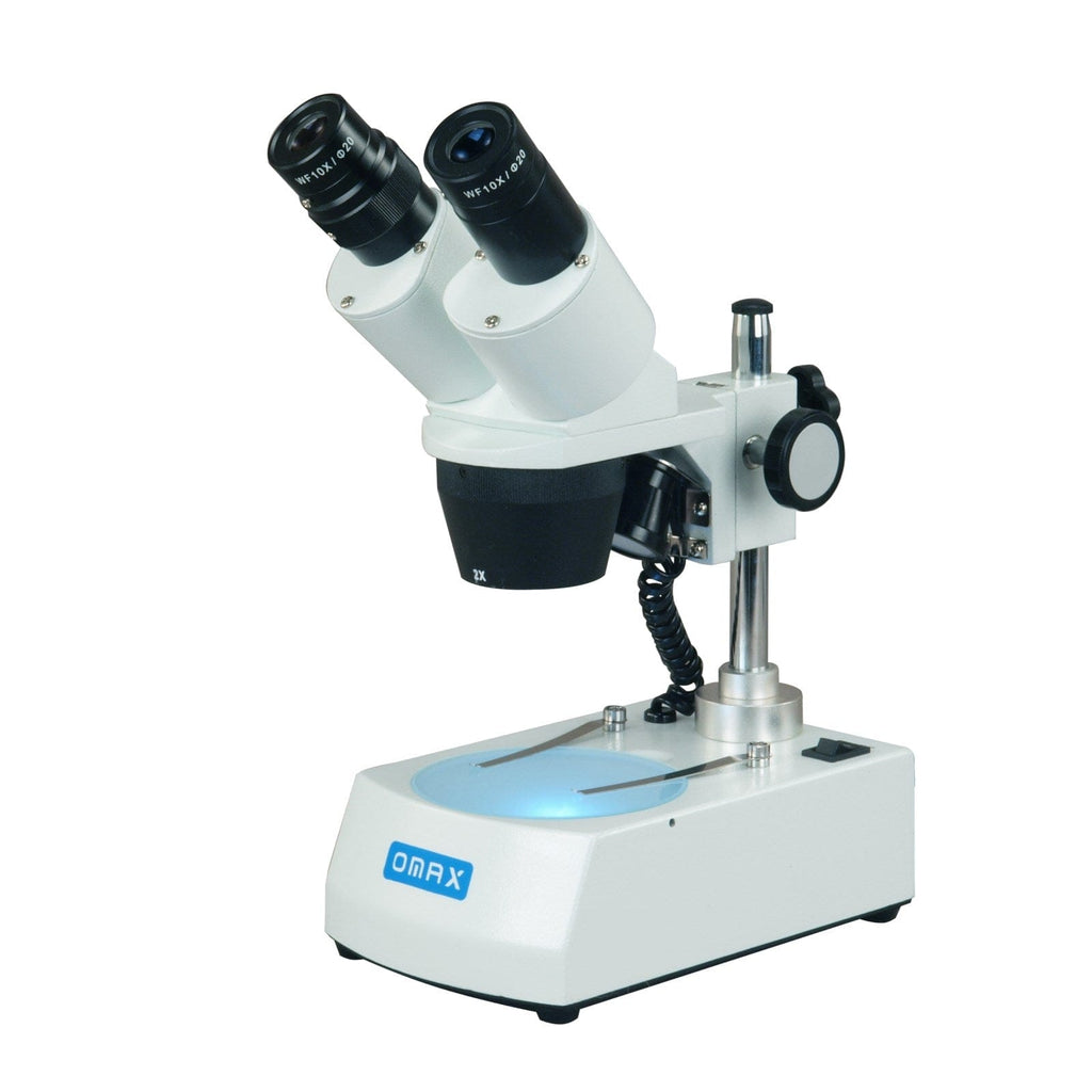 OMAX 20X-40X-80X Student Stereo Binocular Microscope with Dual LED Lig ...