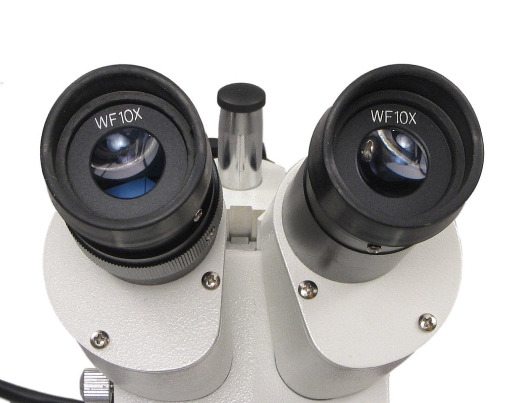 OMAX 20X-40X Binocular Stereo Microscope with Ring Light – Omax