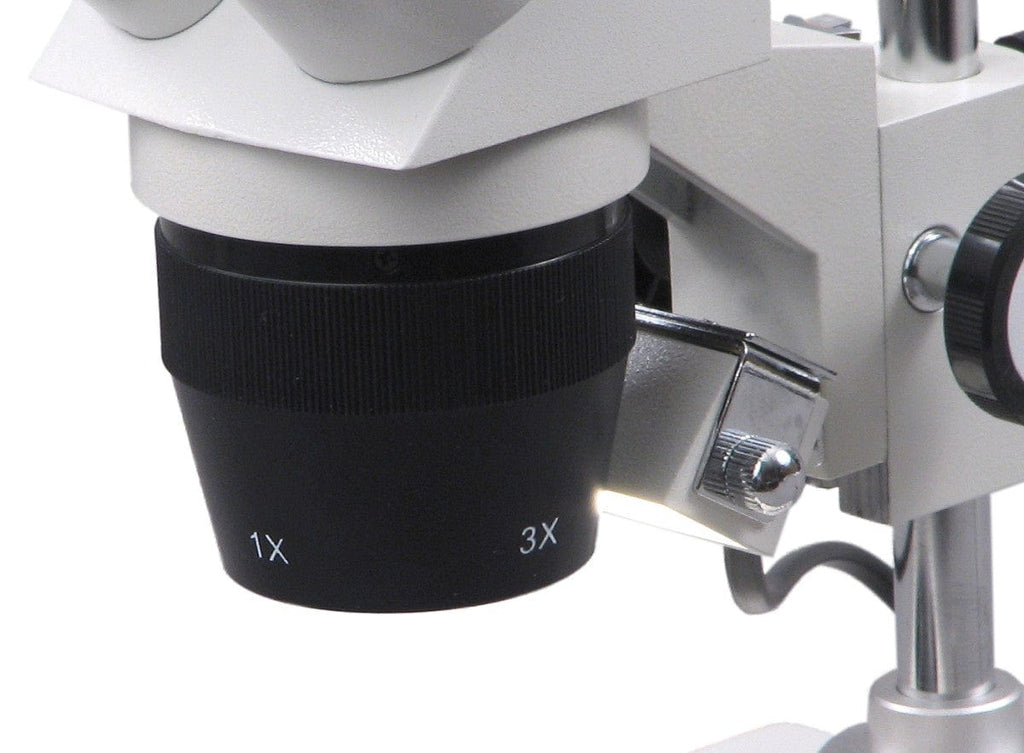 OMAX 10X-20X-30X-60X Student Binocular Stereo Microscope with Dual Lig ...