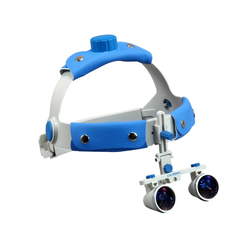 2.5X 340mm WD Binocular Headband Loupes – Omax