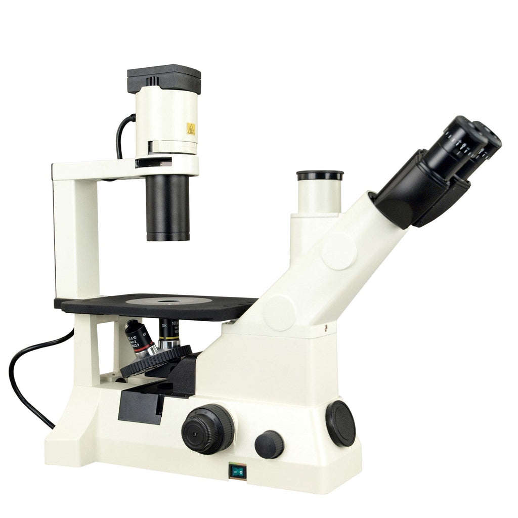 OMAX K832 Series Inverted Phase Contrast Compound Microscope 40X-400X ...