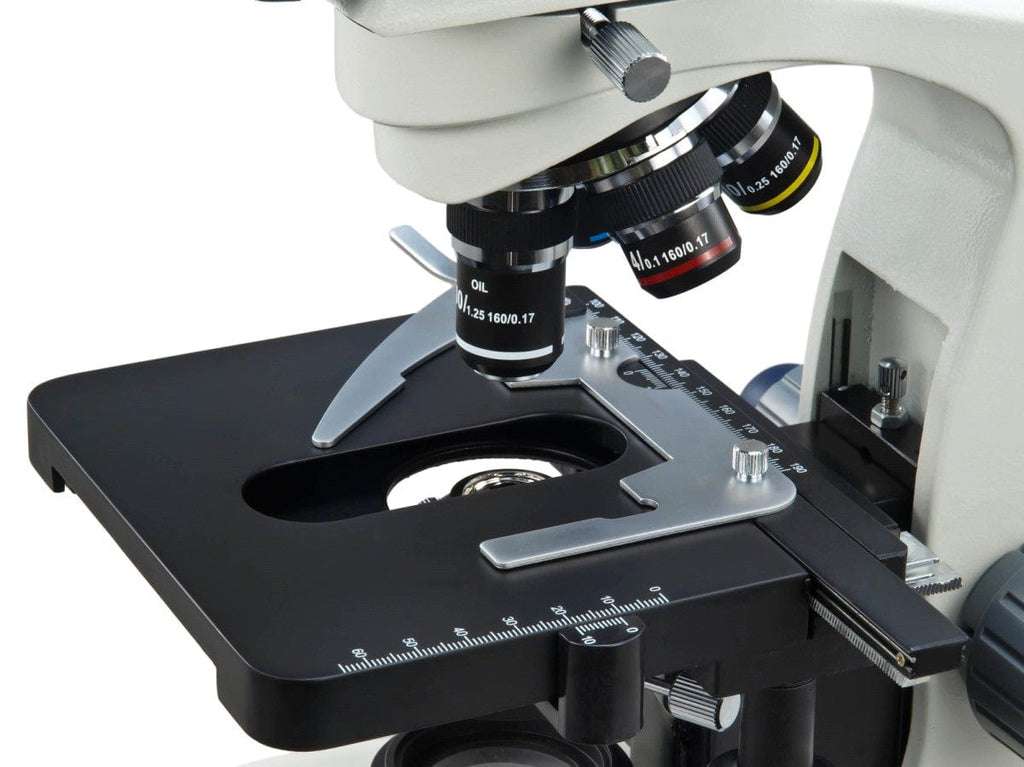 OMAX M8211 Phase Contrast LED Siedentopf Binocular Compound Microscope ...