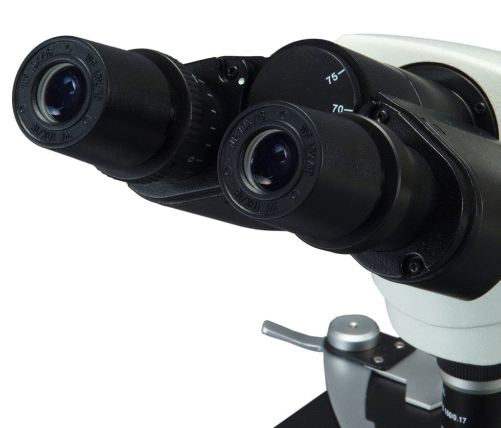 40X-2000X Binocular Compound LED Microscope, Reversed Nosepiece Cleara ...