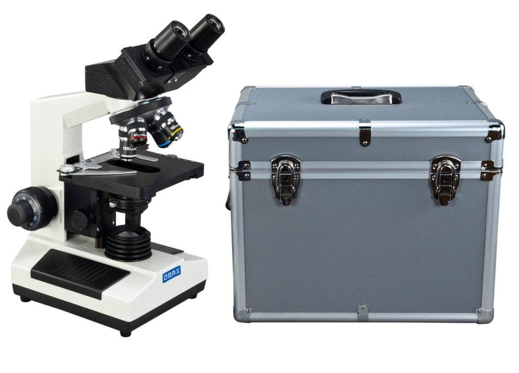 OMAX M827 Series Binocular Compound Microscope 40X-2000X Magnification ...