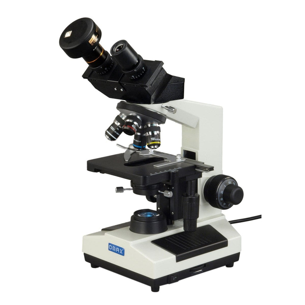 OMAX M827 Series Oil Darkfield Binocular Compound Microscope 40X-2000X ...