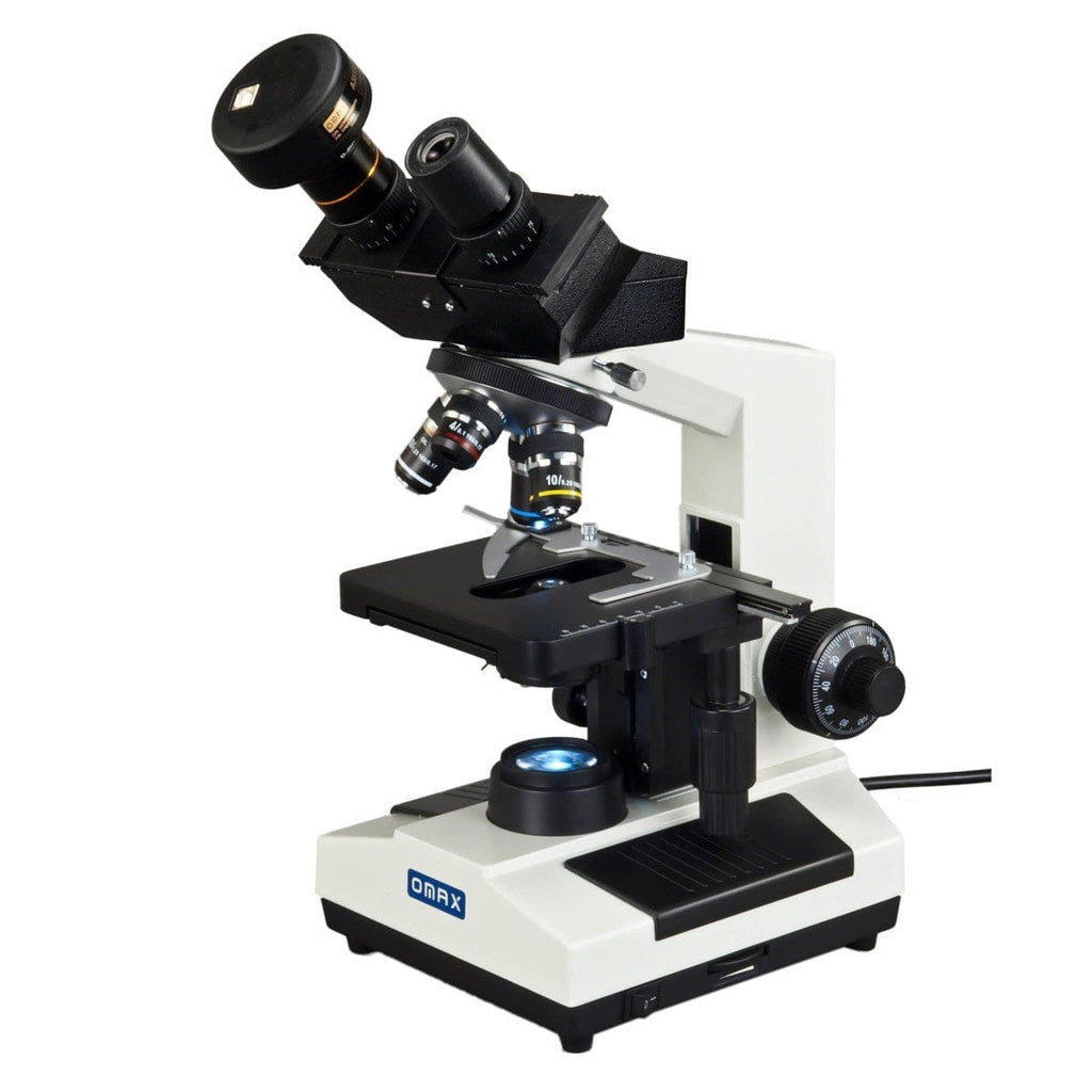 40X-2000X Compound Binocular LED Microscope with 9MP USB Digital Camer ...