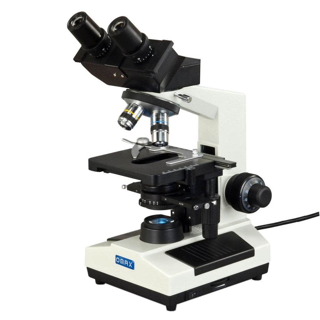 OMAX M827 Series LED Laboratory Binocular Compound Microscope 40X-2000 ...
