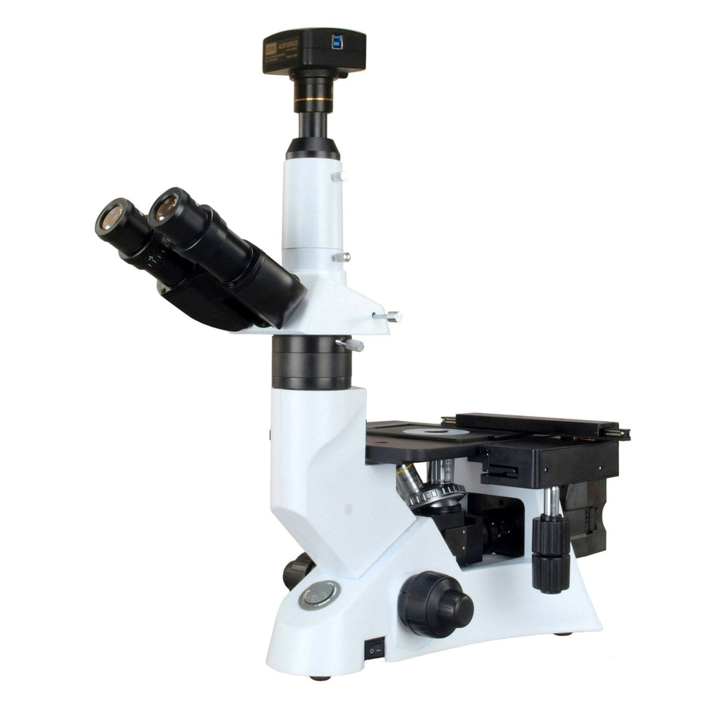 OMAX M83 Series PLAN Trinocular Inverted Infinity Metallurgical Polari – Omax