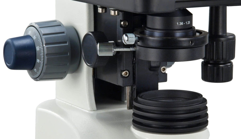 OMAX M8311 Series Trinocular Lab Darkfield Siedentopf LED Compound Mic ...