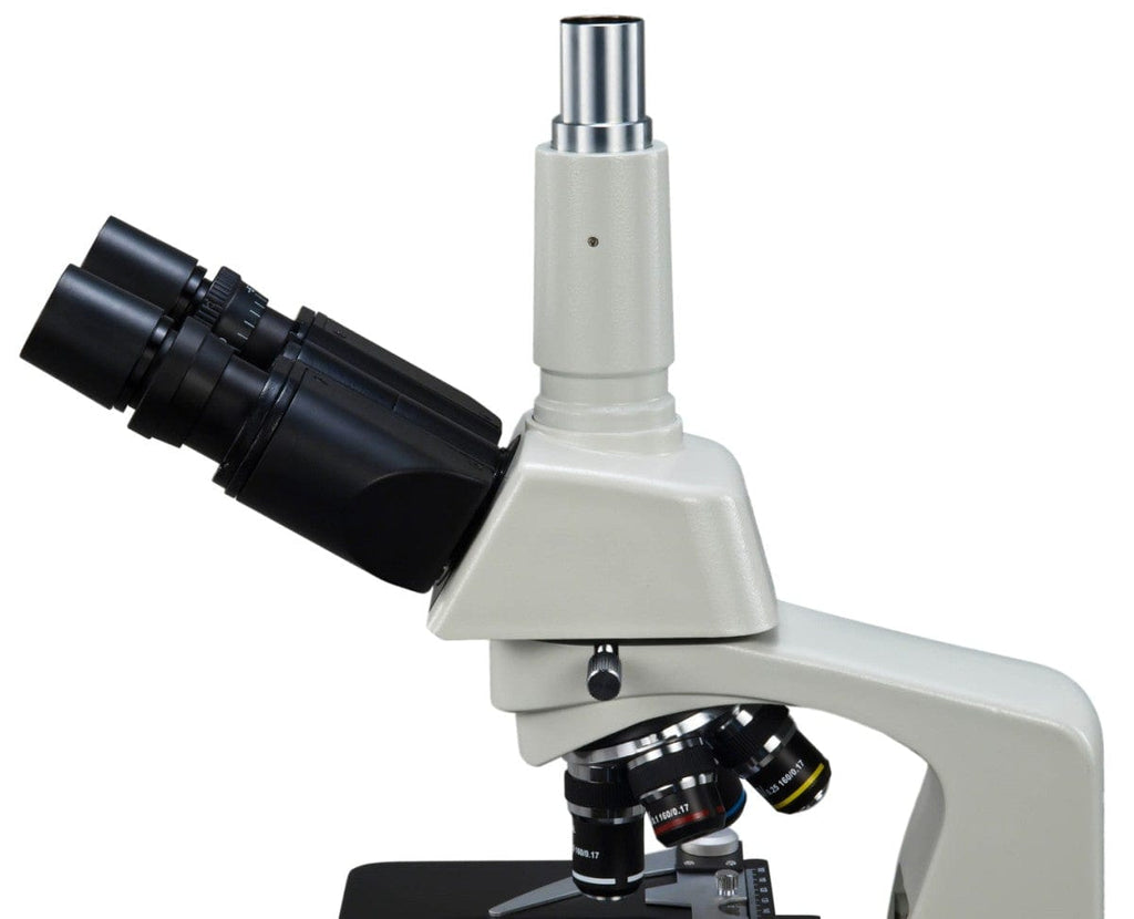 OMAX M8311 Series Trinocular Lab Darkfield Compound Microscope 40X-200 ...