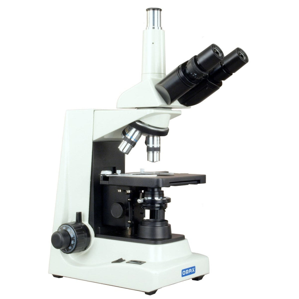 OMAX M834 Series Advanced Trinocular Compound Microscope 40X-1000X Mag ...
