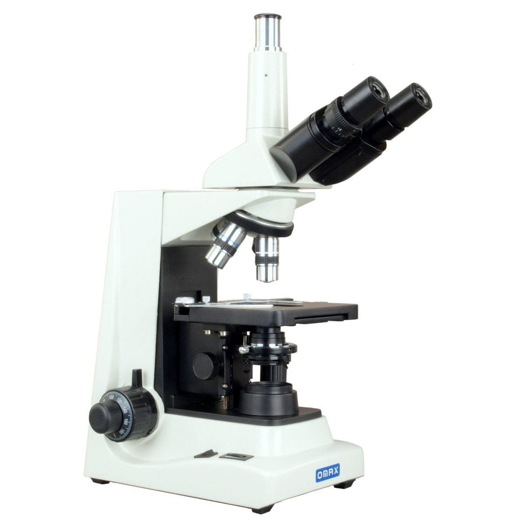 OMAX M834 Series Professional PLAN Trinocular Compound Microscope 40X ...