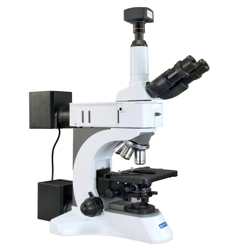 OMAX M838 Series Metallurgical Infinity Polarizing Darkfield Trinocula ...