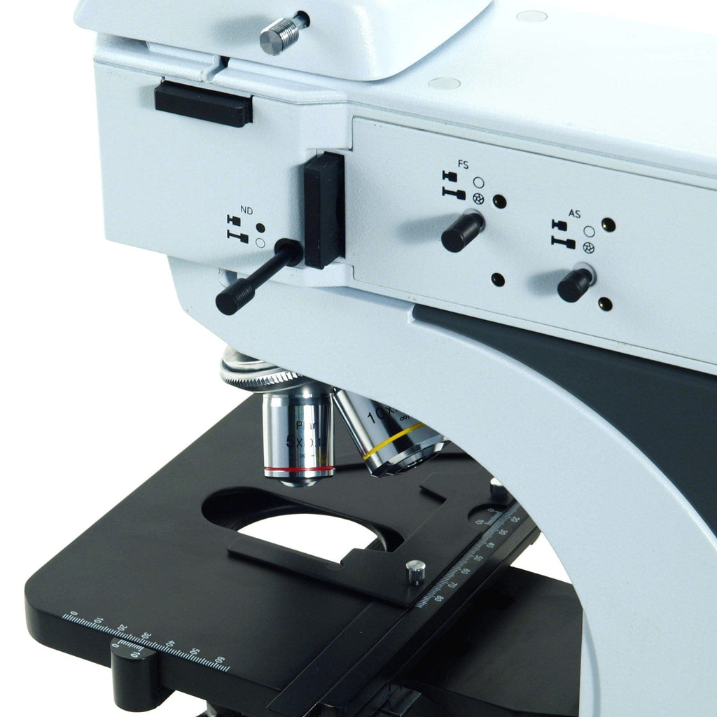 OMAX M838 Series Metallurgical Infinity Polarizing Darkfield Trinocula ...