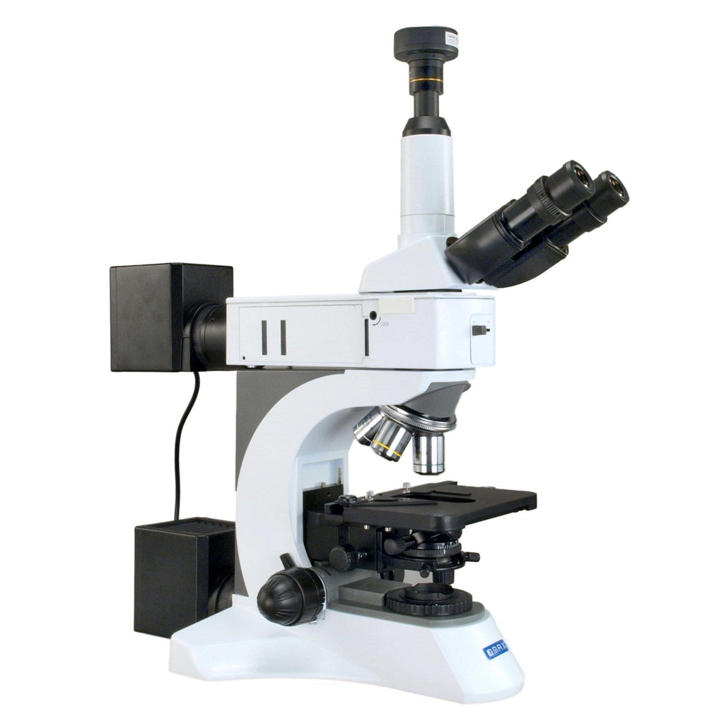 OMAX M838 Series Metallurgical Infinity Polarizing Darkfield Trinocula ...