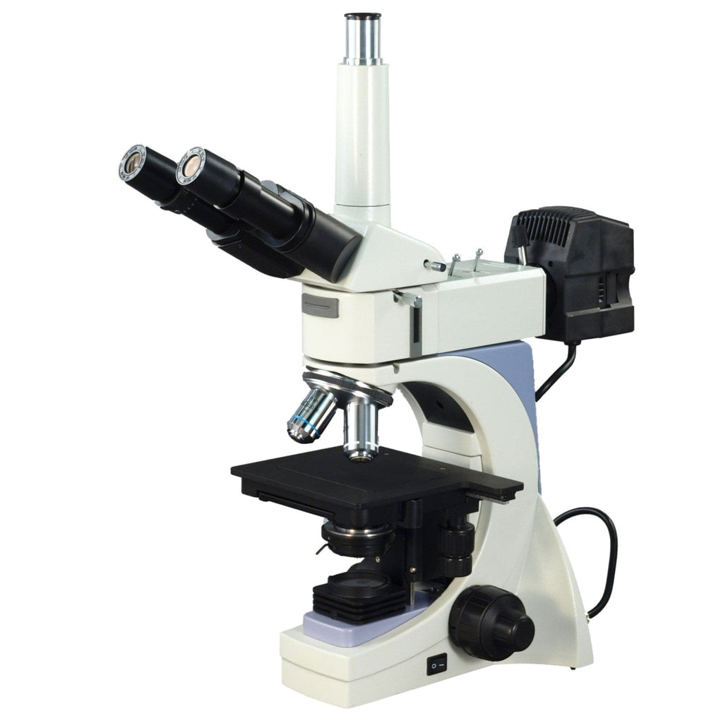 OMAX M83M Series Infinity Metallurgical Trinocular Compound Microscope ...