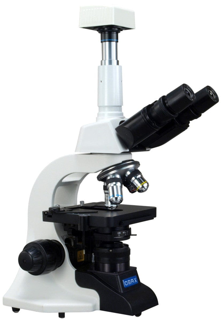 OMAX M93 Series Brightfield/Darkfield Kohler Trinocular Compound Micro ...