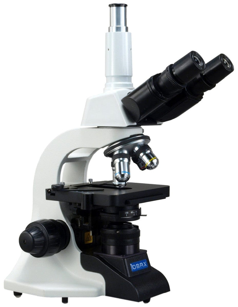 OMAX M93 Series Brightfield/Darkfield Kohler LED Trinocular Compound M ...