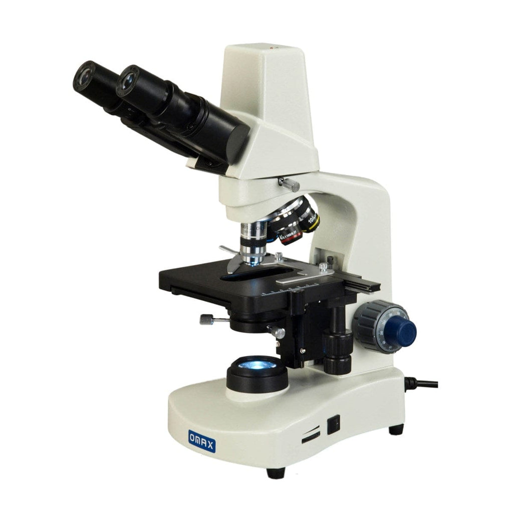 OMAX MD821 Series Darkfield LED Binocular Compound Microscope 40X-2000 ...