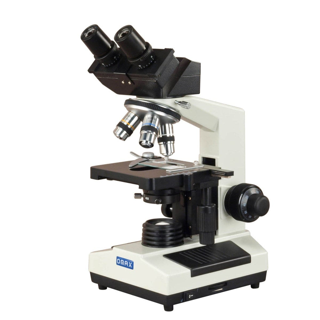 OMAX MD827 Series Phase Contrast Binocular Compound Microscope 40X-200 ...