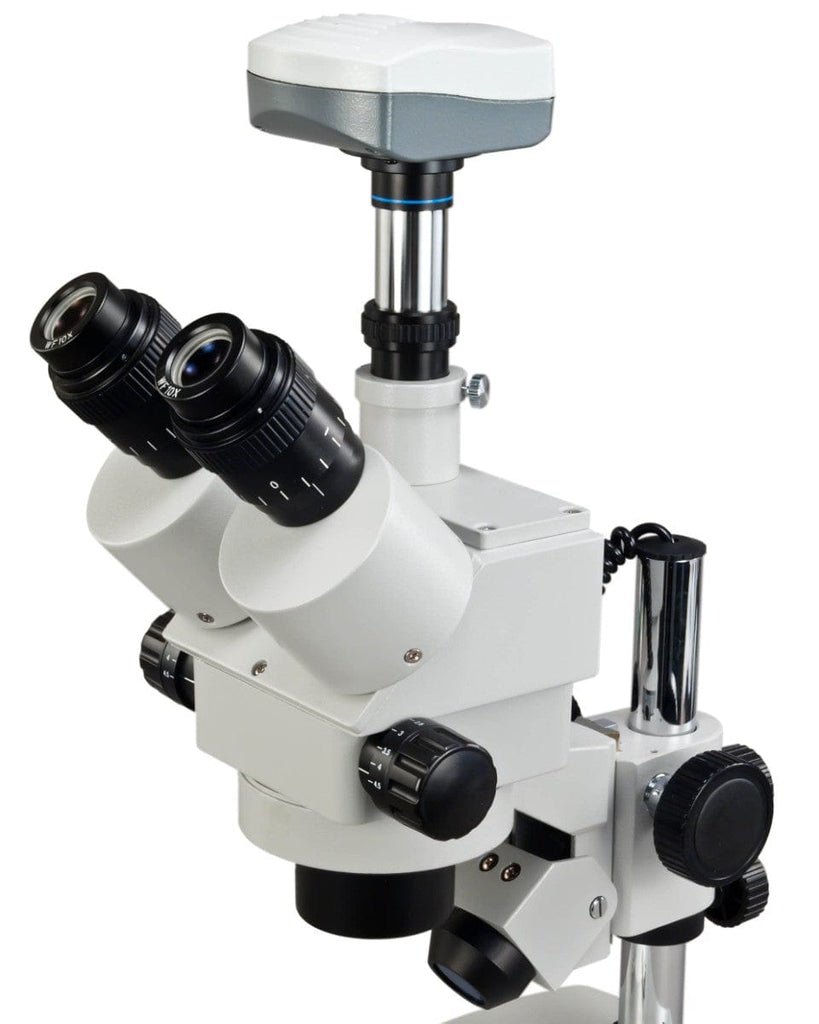 OMAX 3.5X-90X Digital Trinocular Zoom Stereo Microscope with 9MP Digit ...