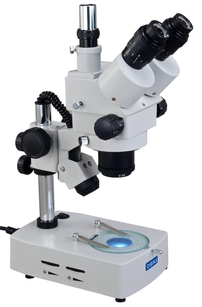 OMAX 3.5X-90X Trinocular Stereo Zoom Microscope with 5MP Digital Camer ...