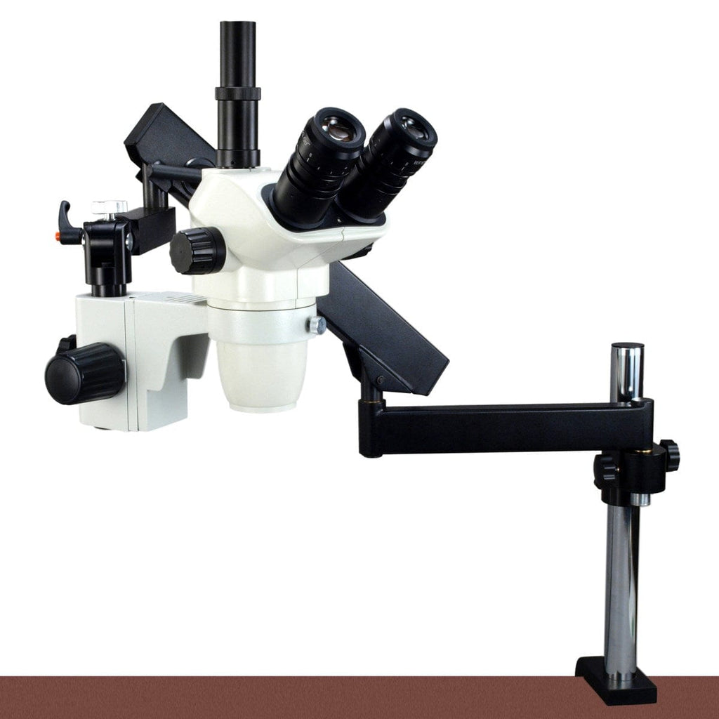 OMAX 2-270X 2.0MP Simal-focal Zoom Stereo Microscope on Articulating A ...