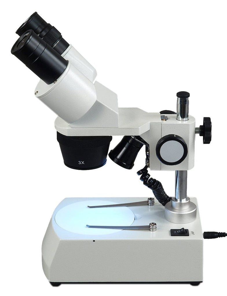 OMAX 10X-30X Stereo Microscope Dual LED Lights with USB Digital Camera ...