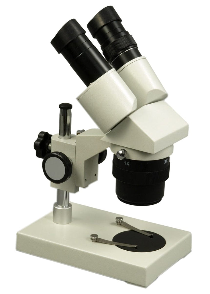 OMAX Binocular Stereo Microscope 10X-30X with Fluorescent Ring Light – Omax