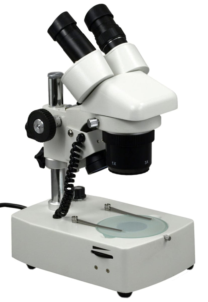 Binocular Stereo Darkfield Gem/Jewel Microscope 10X-20X-30X-60X – Omax
