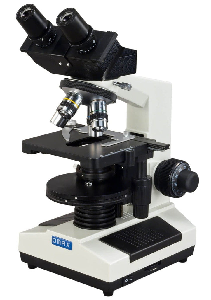 OMAX XM827 Series Biological Compound Binocular Microscope 40X-1600X M ...