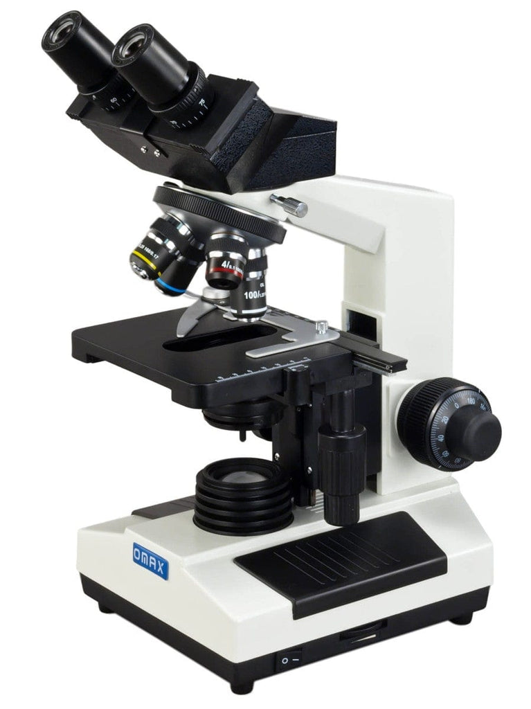 OMAX XM827 Series Binocular Compound Microscope 40X-2000X Magnificatio ...