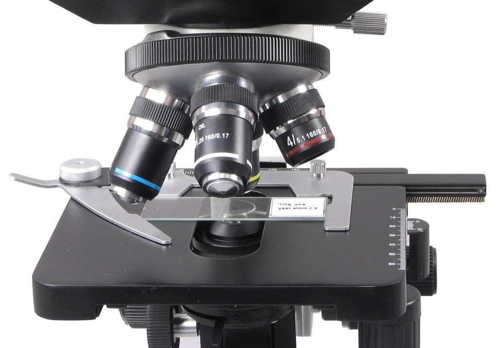 OMAX XM83 Series Trinocular Biological Compound Microscope 40x-1600x w ...