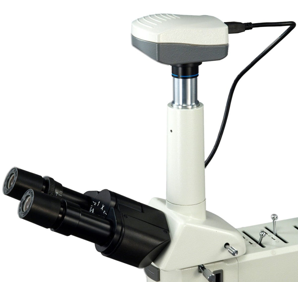 OMAX XM83 Series Infinity Metallurgical Trinocular Compound Microscope ...