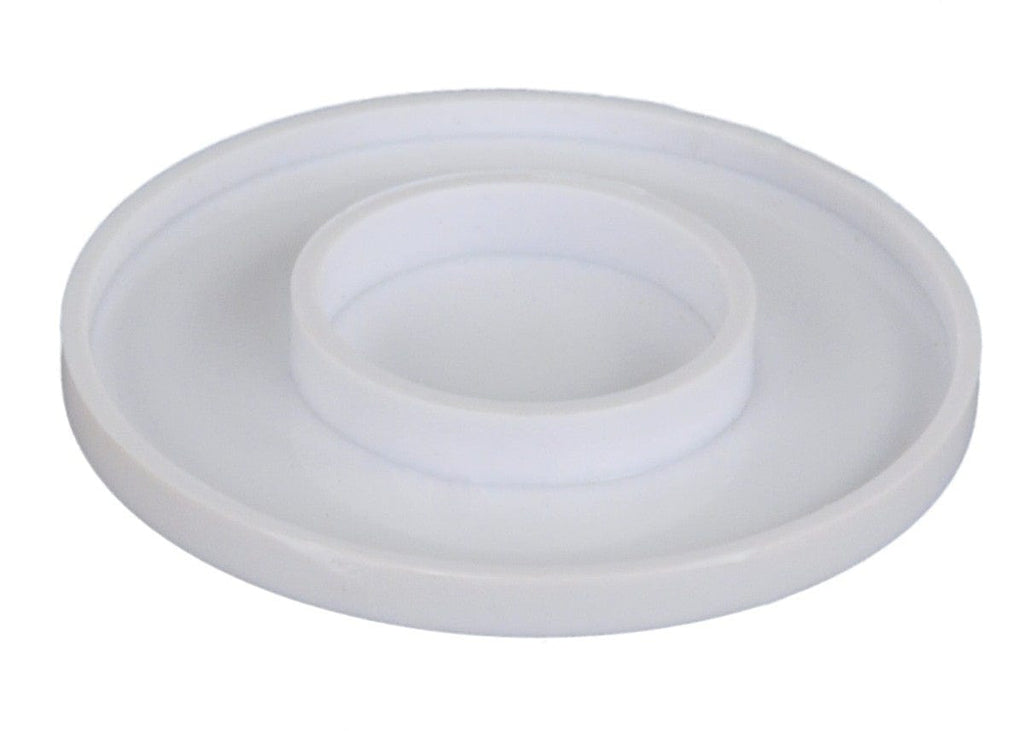 50mm (2") white Plastic Stage Plate for Stereo Microscopes – Omax