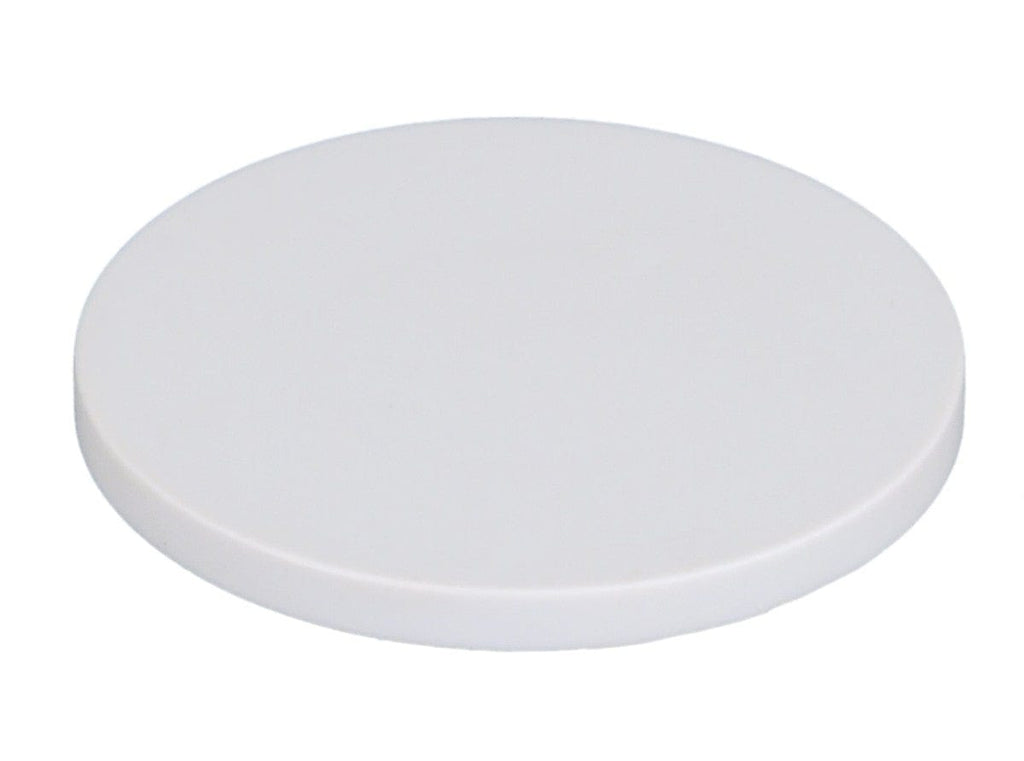 50mm (2") white Plastic Stage Plate for Stereo Microscopes – Omax