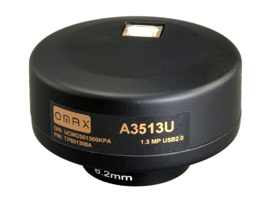 OMAX 1.3MP USB 2.0 C-Mount Microscope Camera for Windows, Mac OS, and ...
