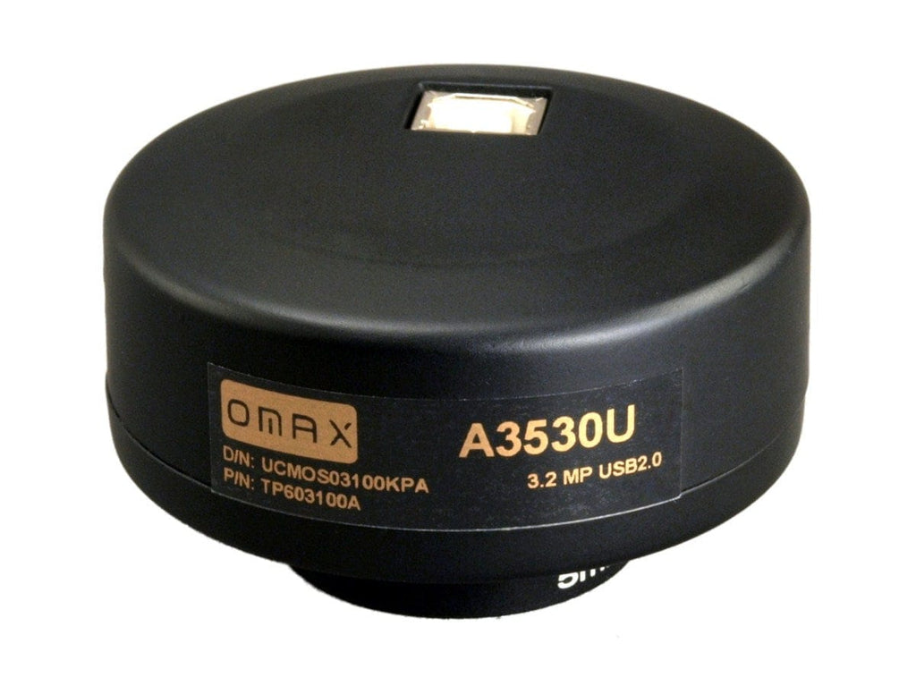 OMAX 3MP USB 2.0 C-Mount Microscope Camera for Windows, Mac OS, and Li ...