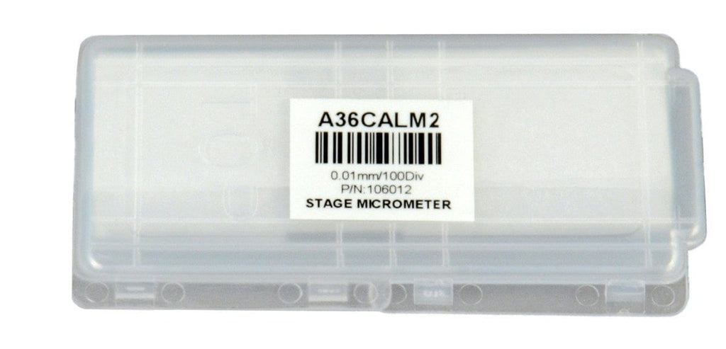 0.01mm X-Y Ruler and 4-dot Microscope Calibration Slide – Omax