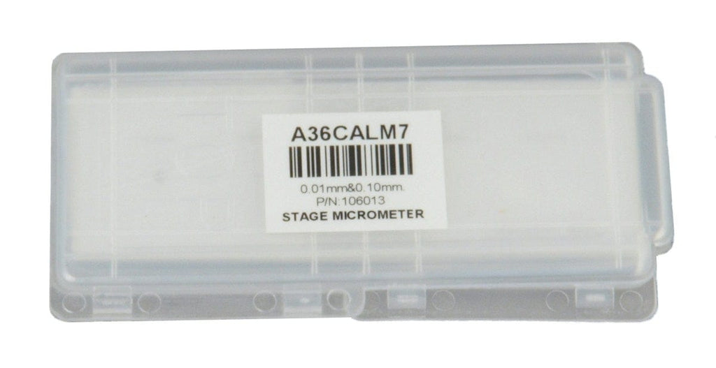 0.1mm & 0.01mm Microscope Calibration Slide – Omax