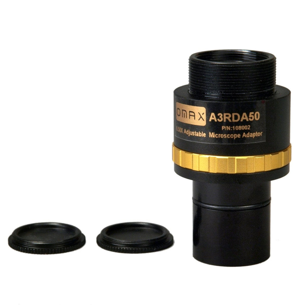 0.5X Adjustable Reduction Lens for Microscope Camera – Omax