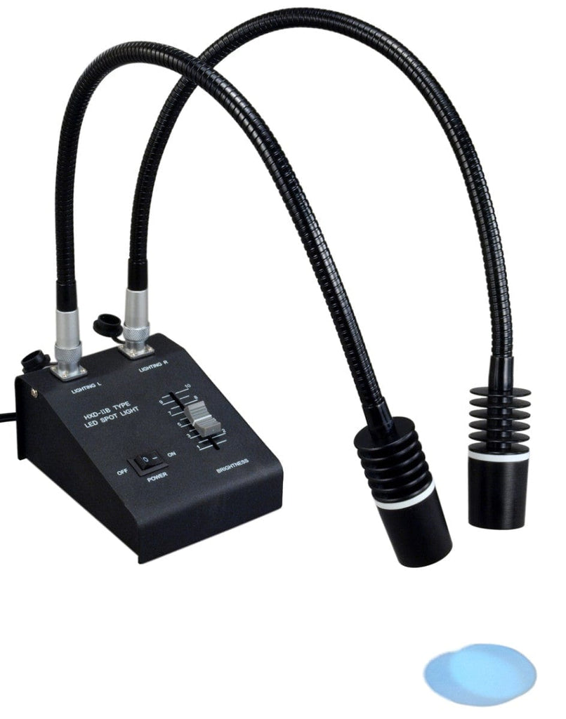 6 Watt Bright LED Dual Goose-neck Illuminator – Omax