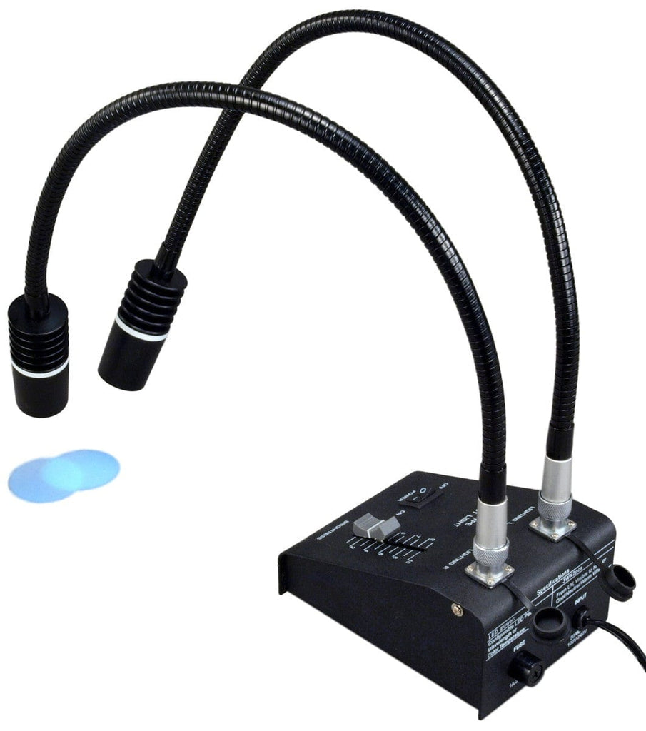 6 Watt Bright LED Dual Goose-neck Illuminator – Omax