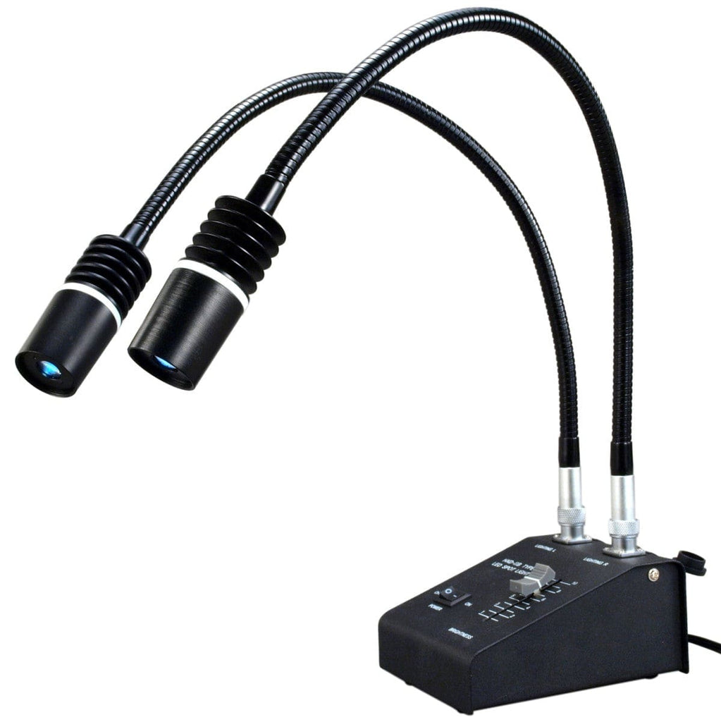 6 Watt Bright LED Dual Goose-neck Illuminator – Omax