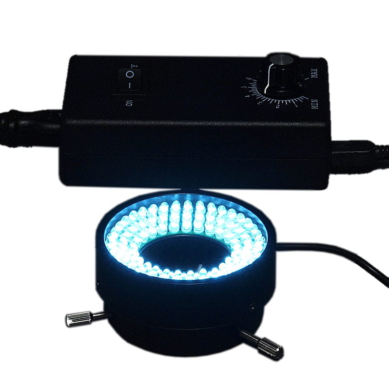 96 LED Focused Bright Shadowless Ring Light 4 Stereo Microscopes – Omax