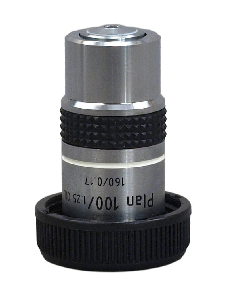 100X Plan Achromatic Objective for Compound Microscopes – Omax