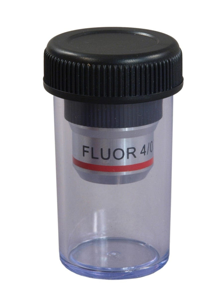 4X Fluor Objective Lens for EPI-Fluorescent Microscope – Omax