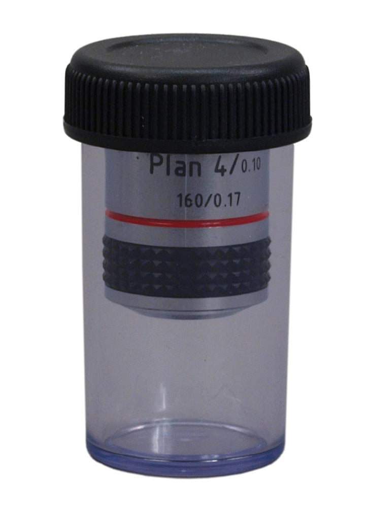 4X Plan Achromatic Objective for Compound Microscopes – Omax